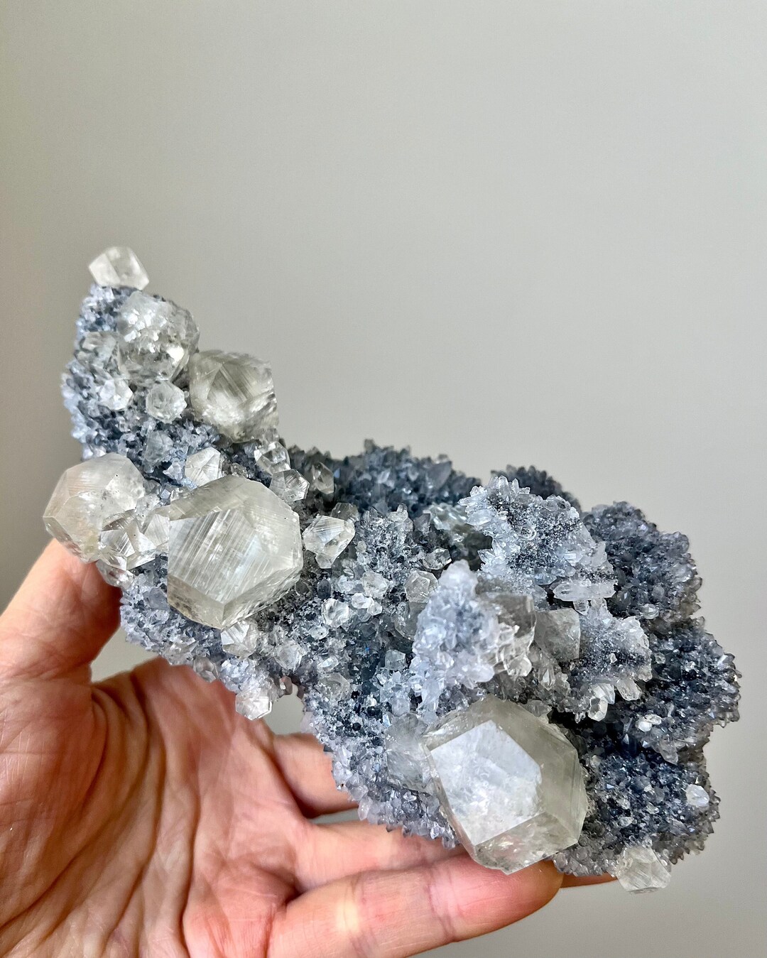 UV Reactive Yellow Diamond Calcite With Quartz Crystals - Etsy