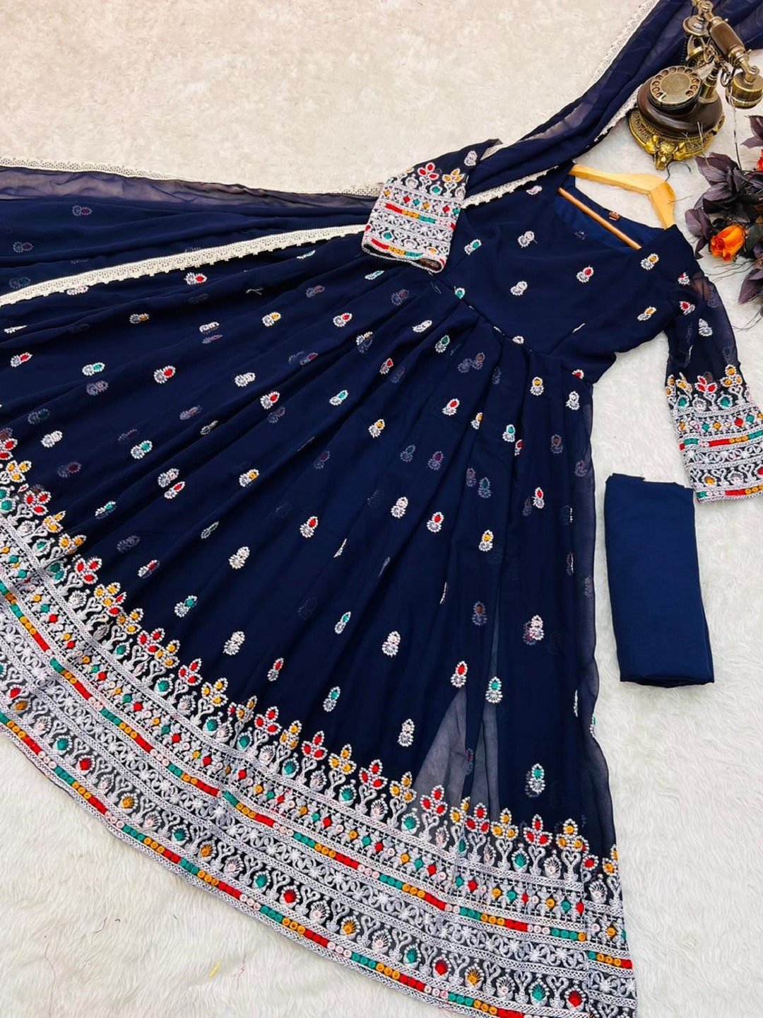 Indian Gown Dresses for Function Party Wear Festive Casual - Etsy