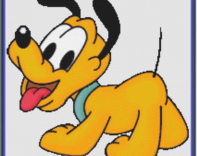 Baby Pluto Cross Stitch Pattern - Etsy