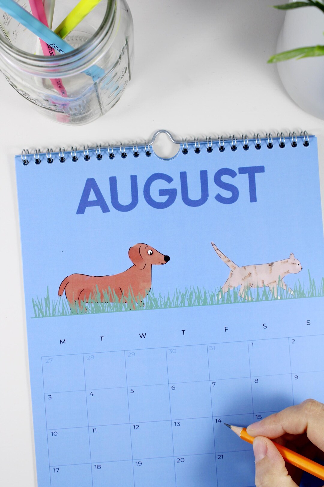 2026 Dog Themed Calendar Christmas Gift for Dog Lovers Calendar Gift ...