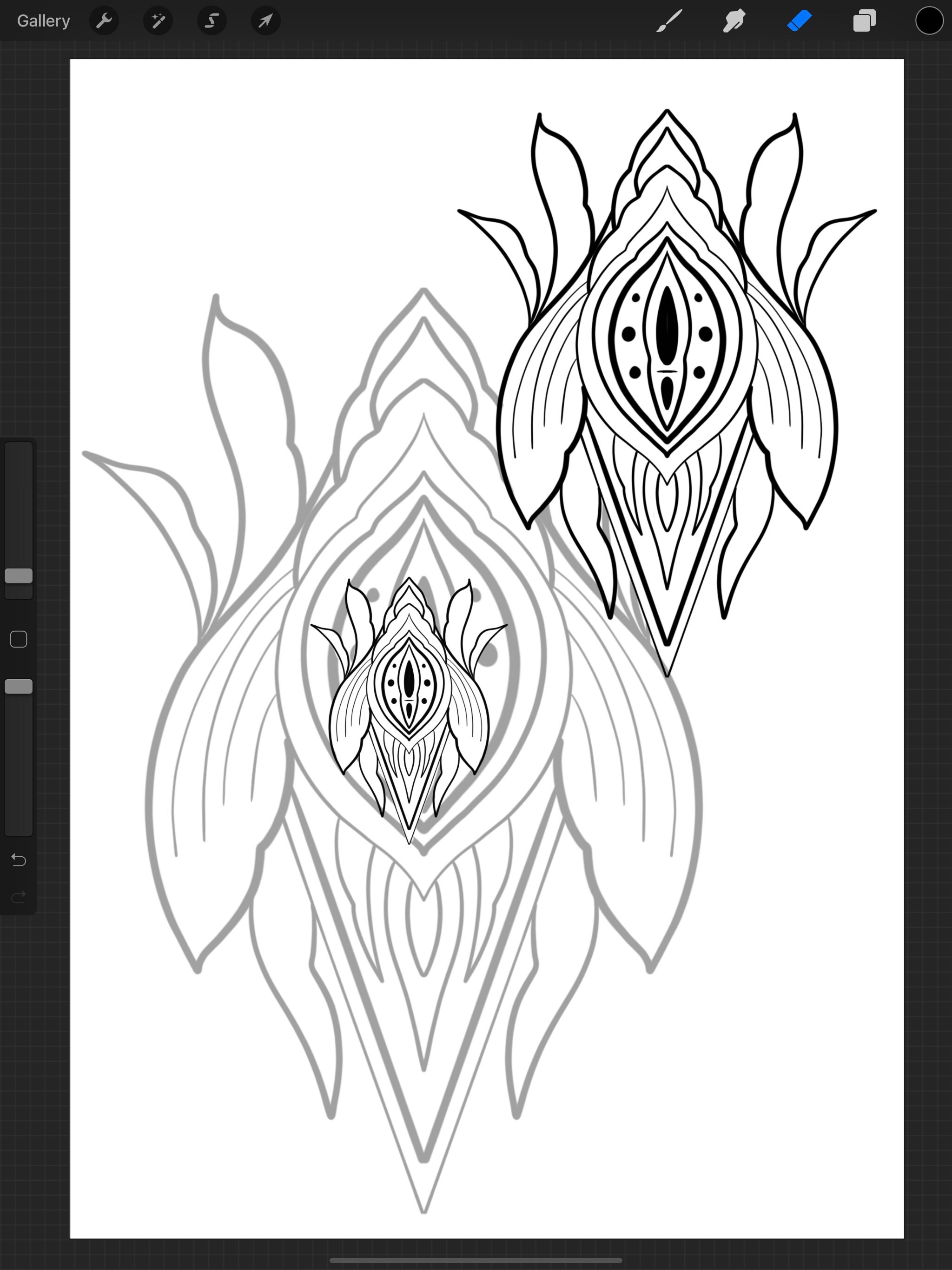 FUN Henna Style Bug PROCREATE Stamp / Stencil / Brush TOOL - Etsy