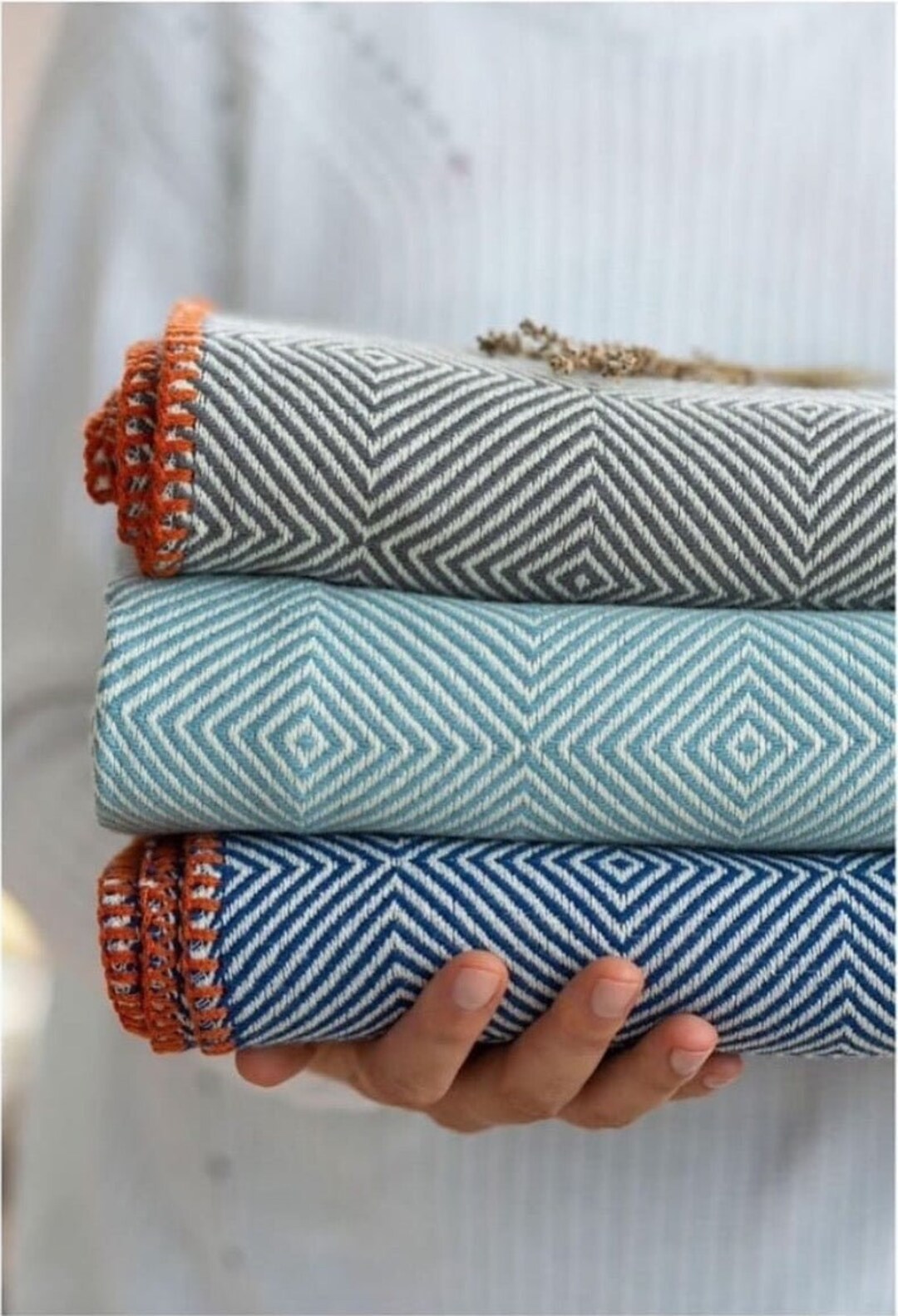 Personal Throw Whip Stitch - Etsy