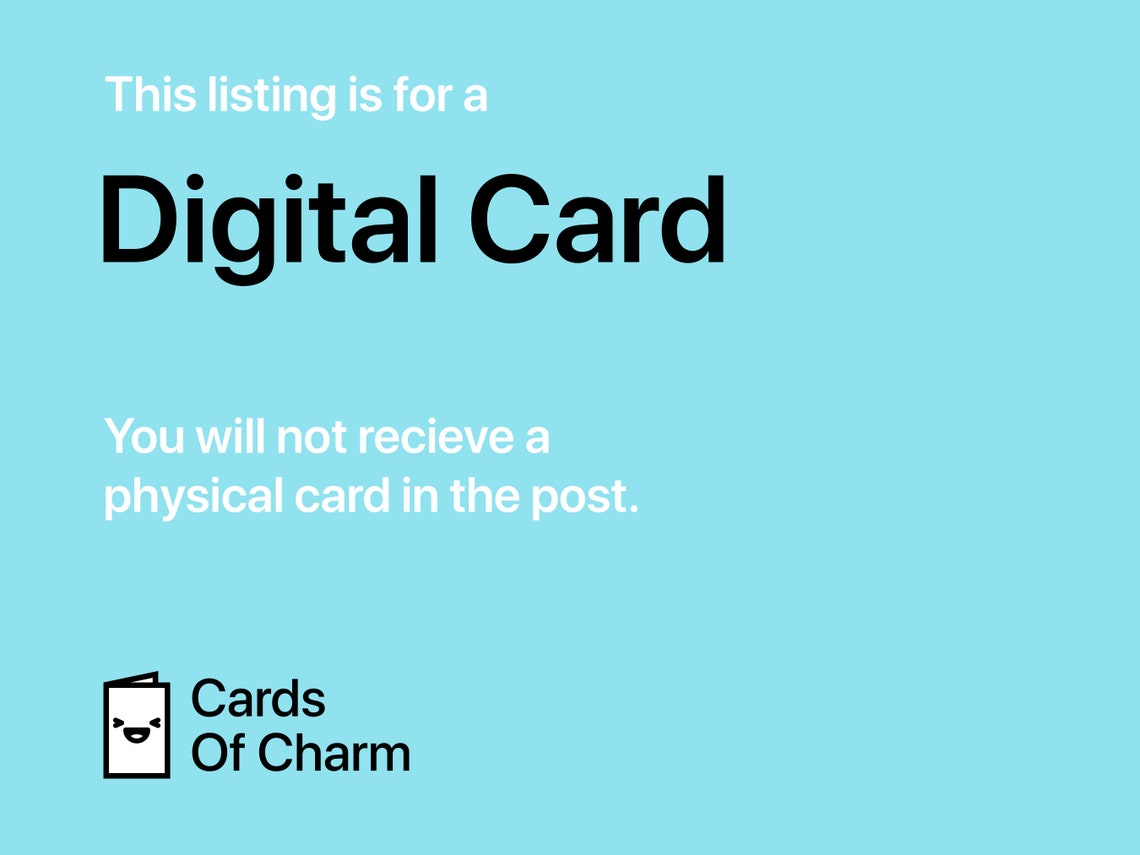 PRINTABLE Digital Good Luck Card, Instant Download, Funny Coworker ...