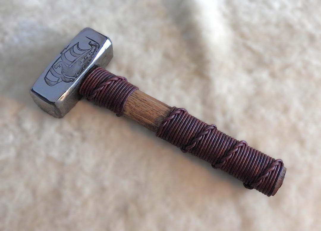 Mjölnir Thor's Hammer (1000g), Viking Ship - Etsy