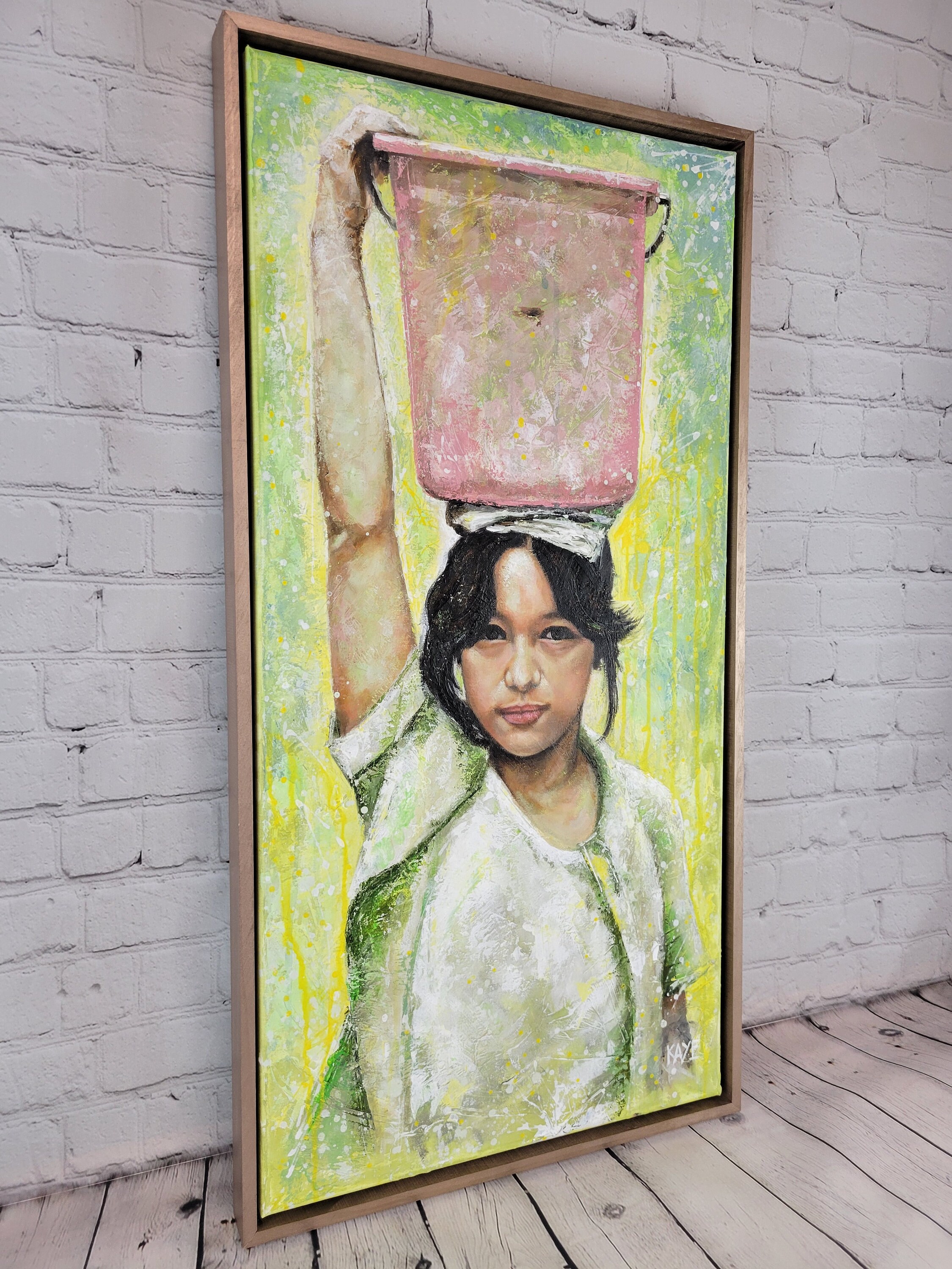 Original Painting | Timba | Proud and Beautiful | Woman Art Painting ...