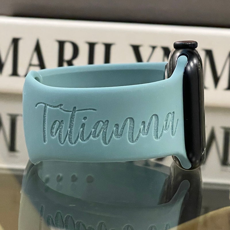 Monogram Apple Watch Band - Etsy