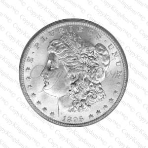 1895 O Morgan Silver Dollar - Etsy