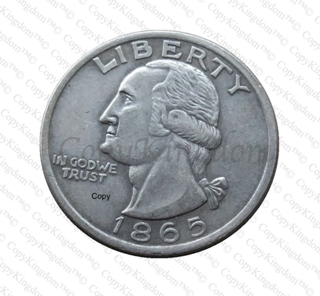1865 George Washington Silver Dollar A Sought After Restrike ...