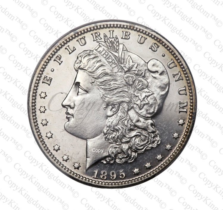 1895 P Morgan Silver Dollar A Very Rare & Sought After Restrike ...
