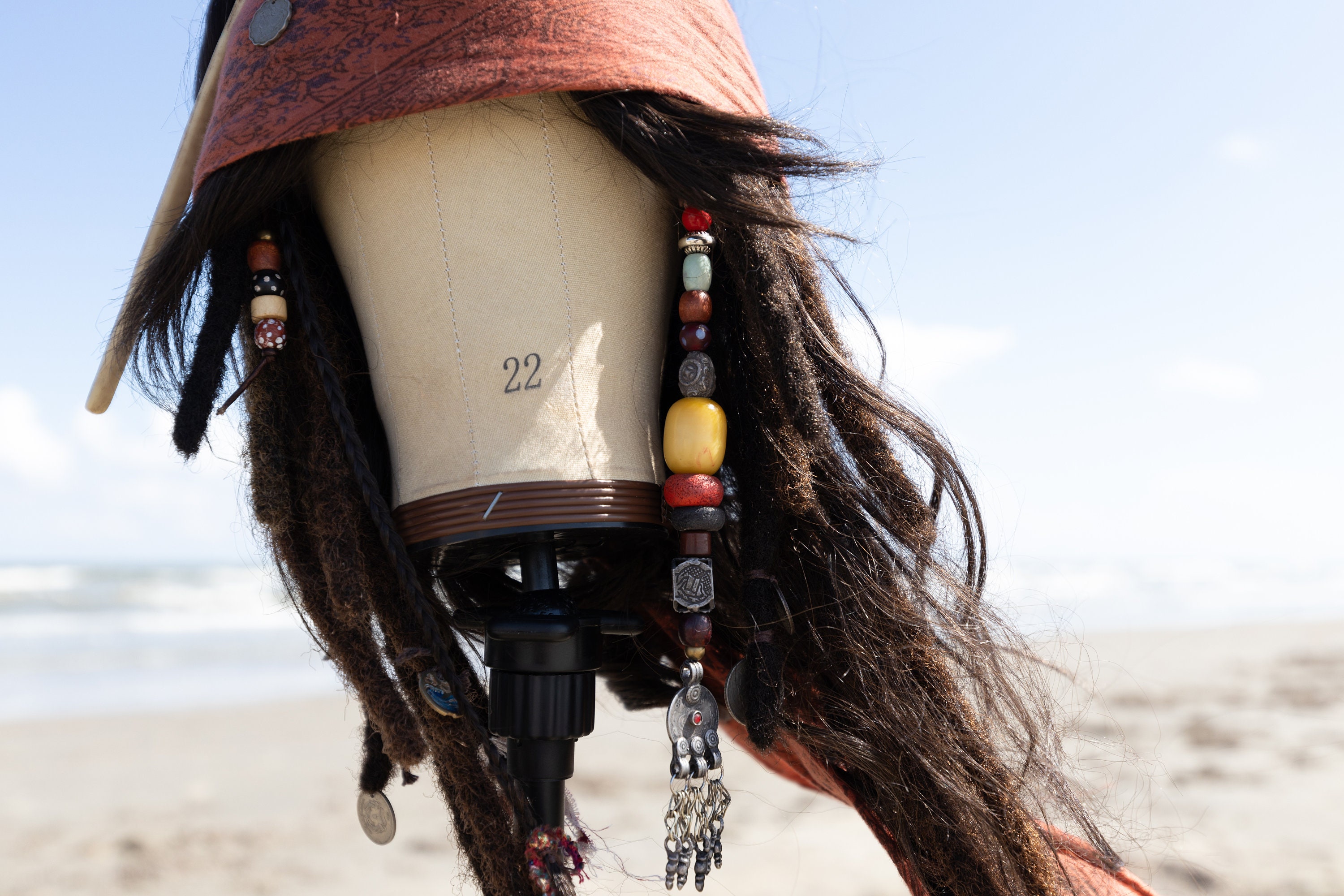 Jack Sparrow Wig Pirates of the Caribbean: Curse of the Black Pearl ...
