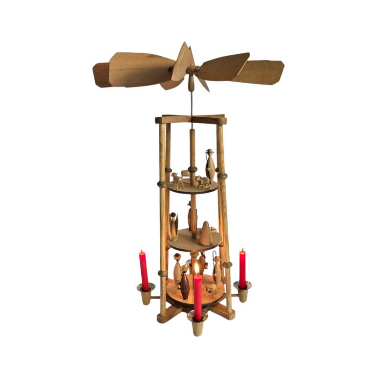 German Christmas Pyramid - Etsy