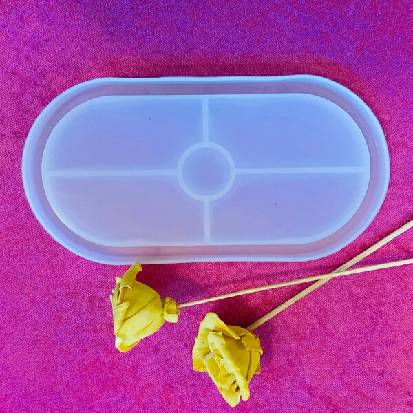 Round Flat Plate Silicone Mold for Home Decoration,dish Resin Molds ...