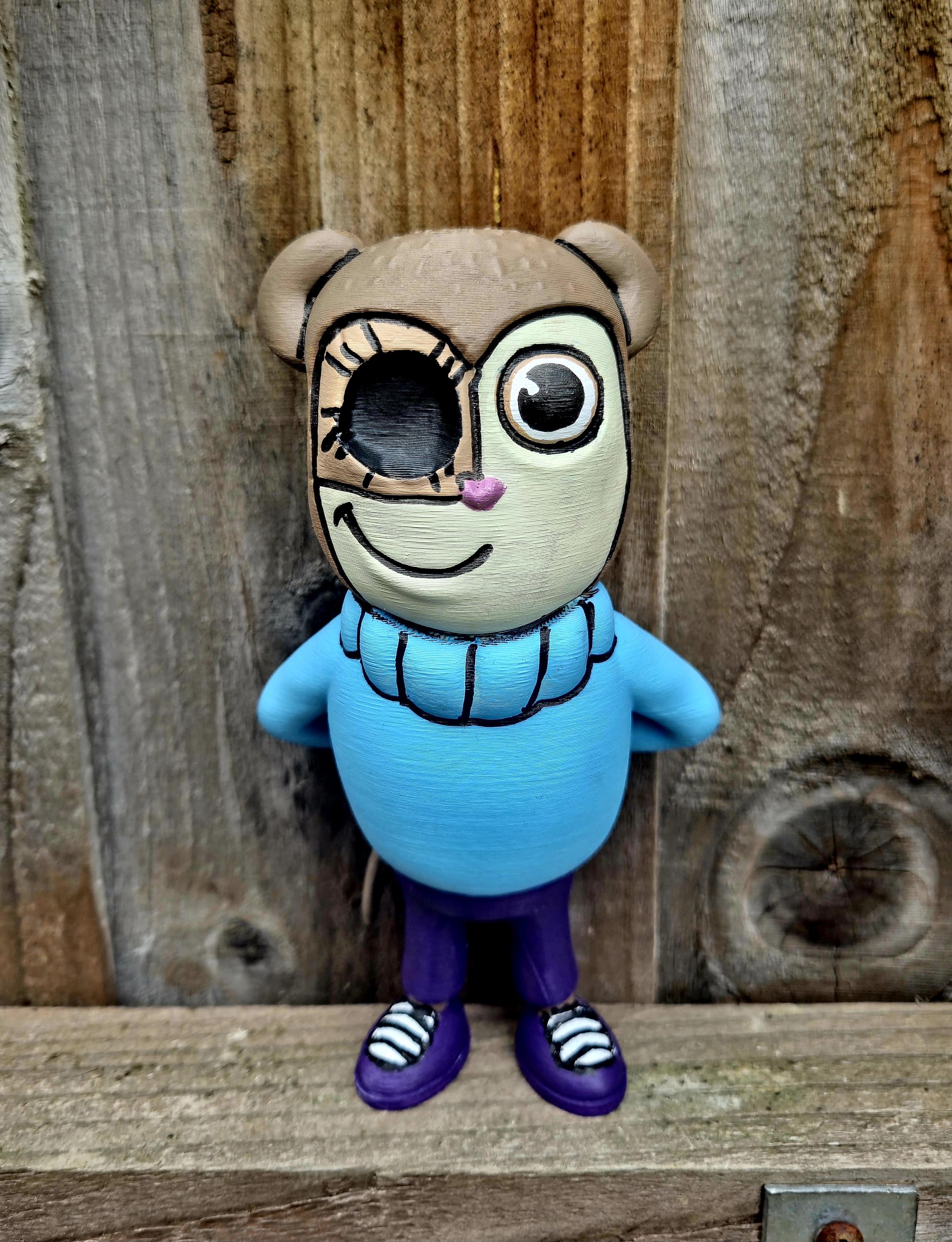 Jimmy the Monkey 1st Phase, FNF Mod Hand-painted 3D Printed Figure - Etsy