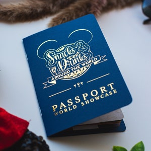 Snacks and Drinks Around the World Passport Booklet With Lanyard for ...