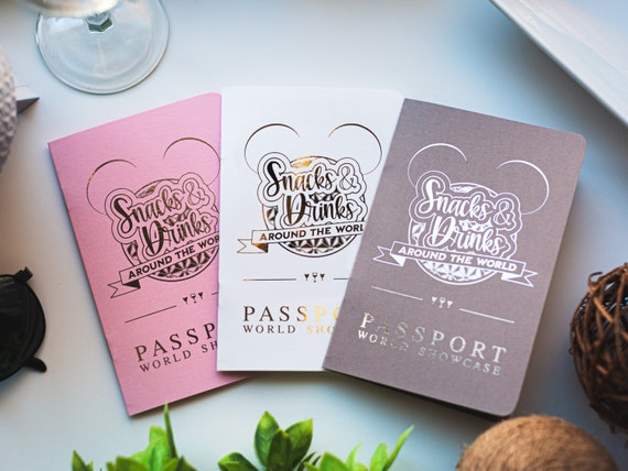 Snacks and Drinks Around the World Passport Booklet With - Etsy