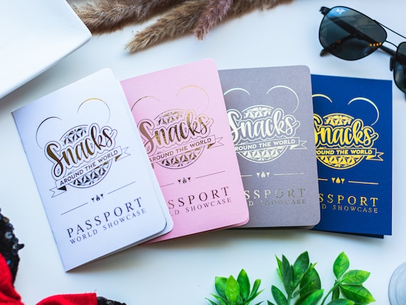 Snacks Around the World Passport Booklet Kid Friendly With - Etsy