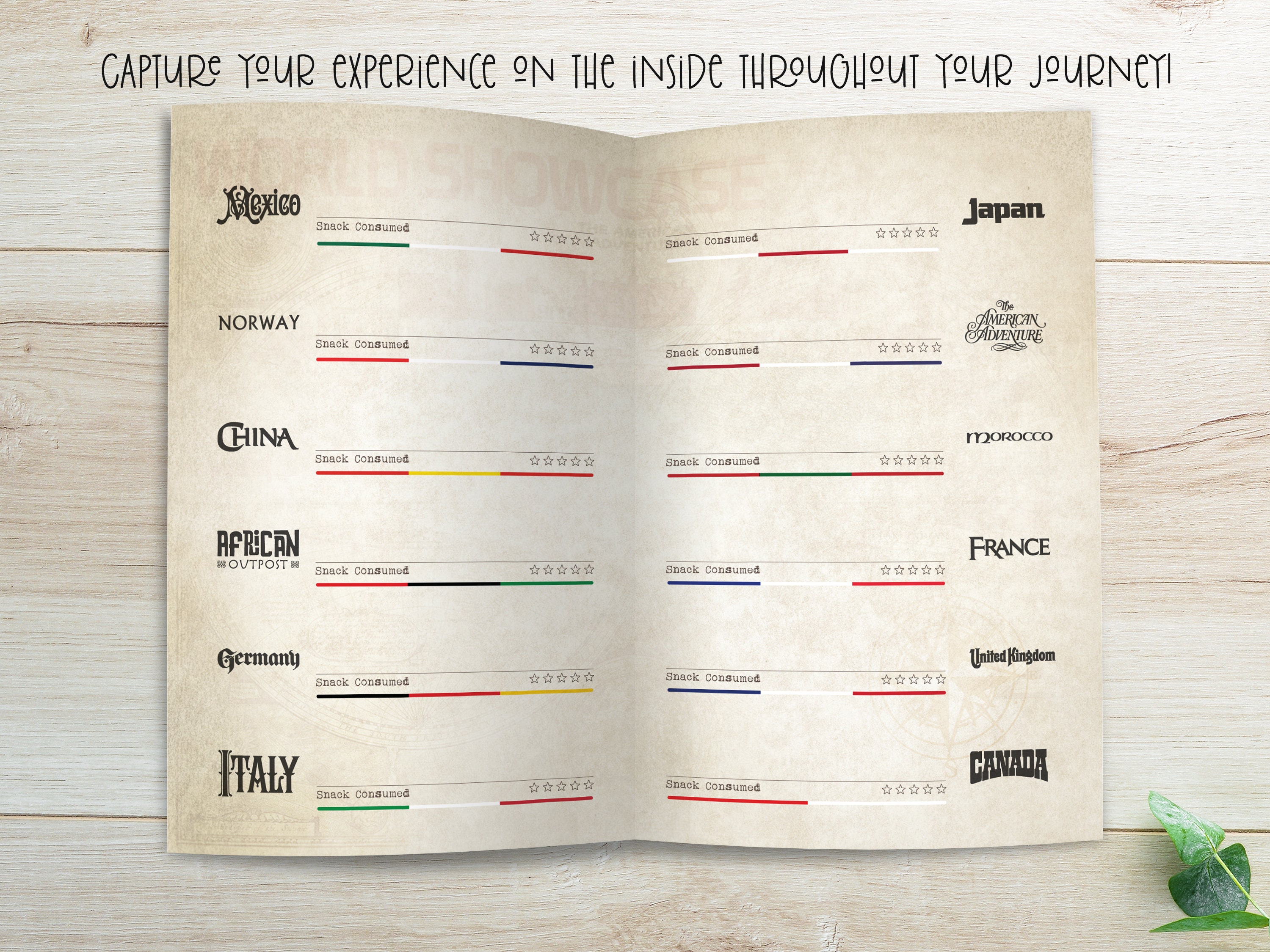 Printable Snacks Around the World Passport Kid Friendly - Etsy