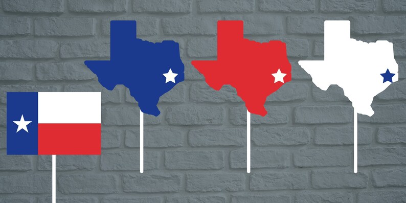 Celebrate Your State Toppers, Texas Cupcake Toppers, Welcome Back ...