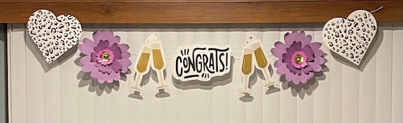 Congrats Banner Congratulations Banner Way to Go Banner You - Etsy