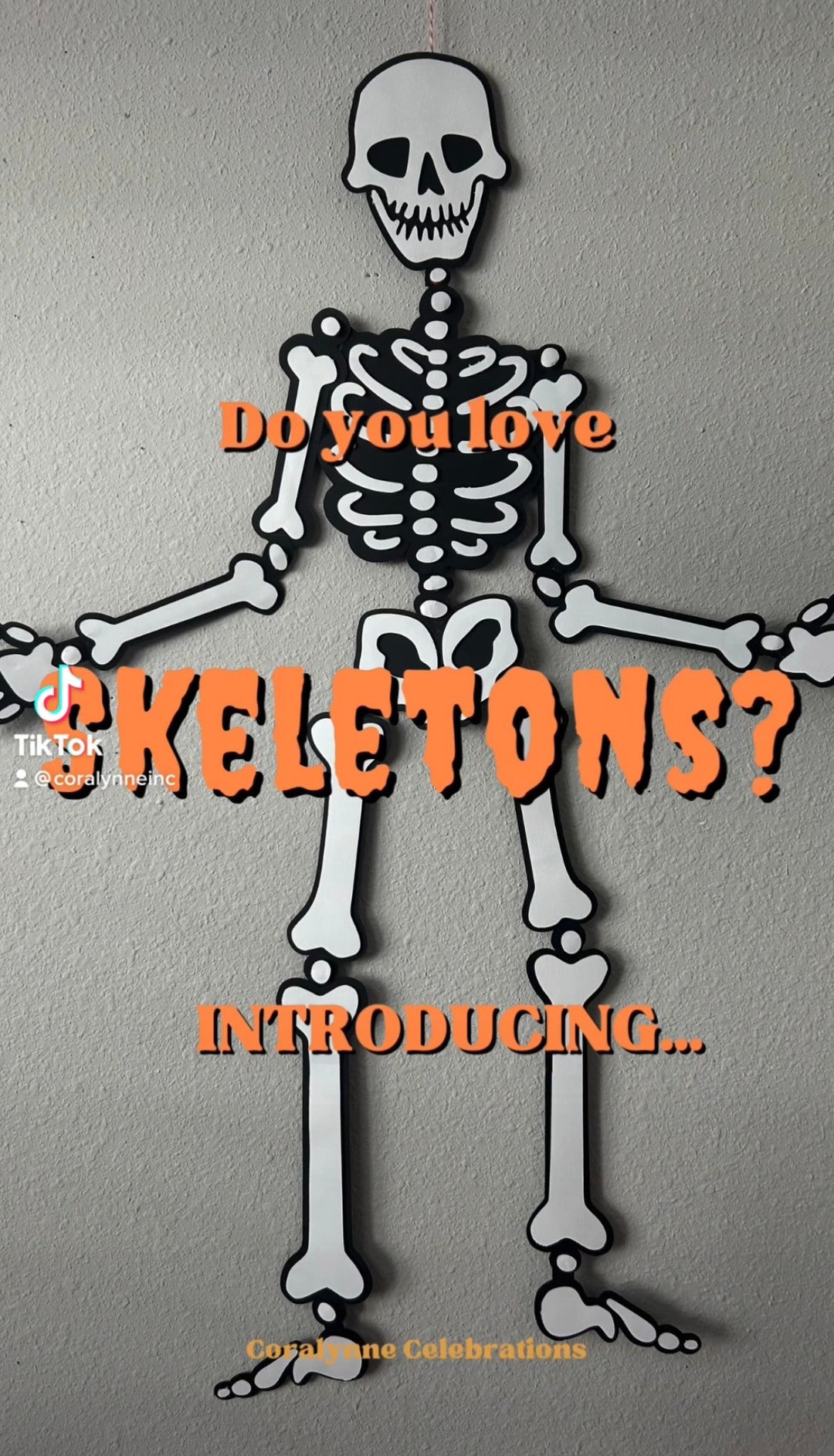 Moveable Paper Skeleton Hanging Paper Skeleton Moveable Wall - Etsy