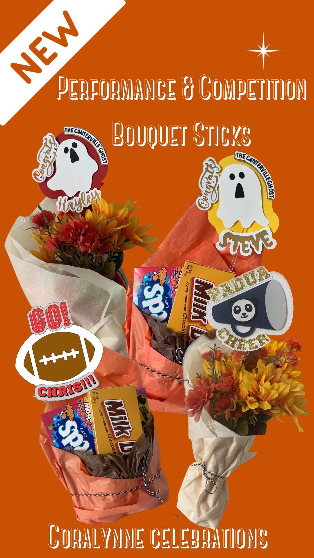Performance Bouquet Sticks, Competition Bouquet Sticks, Performance ...