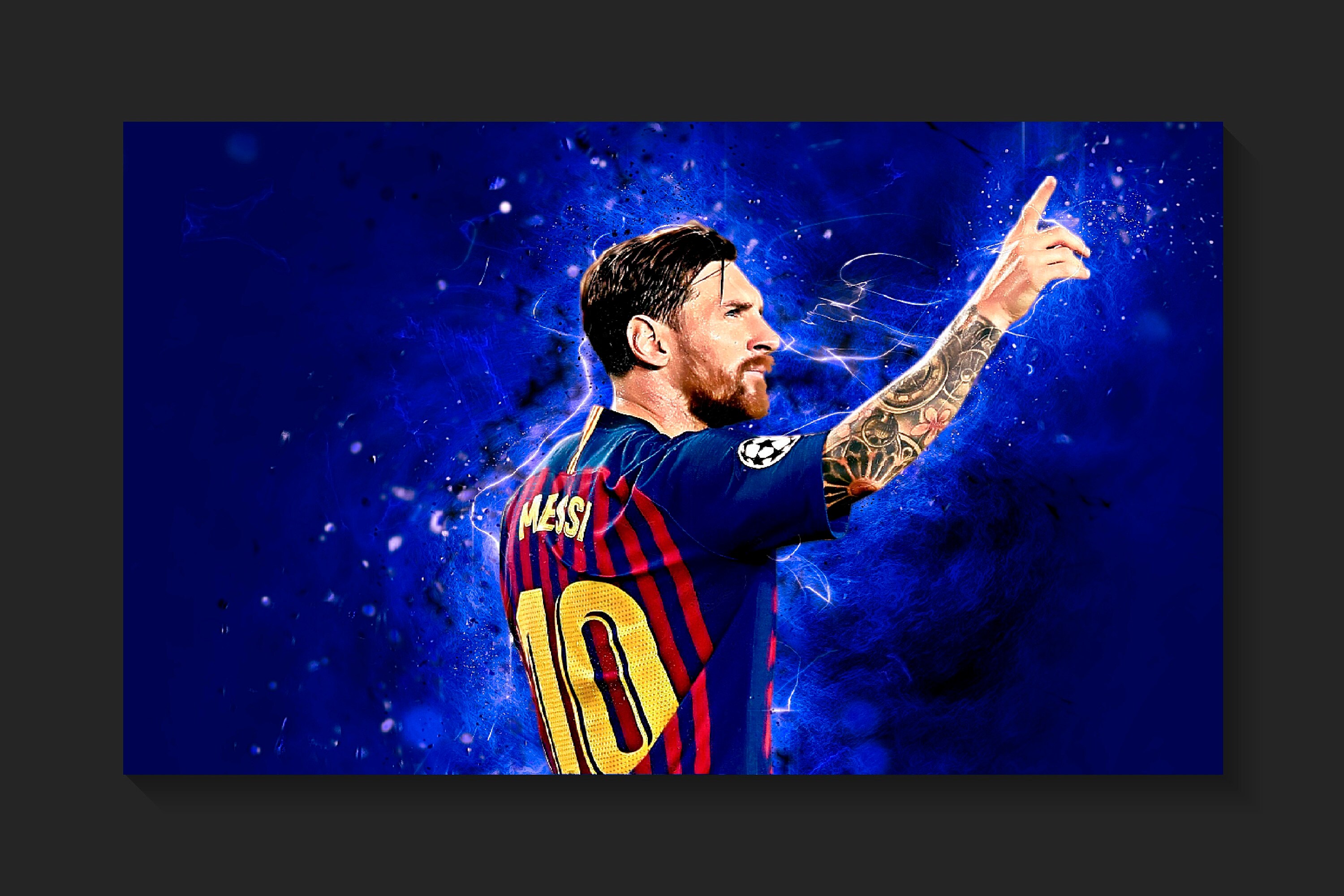 Prints Leo Messi Barcelona Inspirational Manifesto Lionel Messi ...