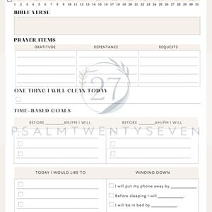 Christian Planner Bundle (digital) - Daily, Weekly, Monthly Planning ...