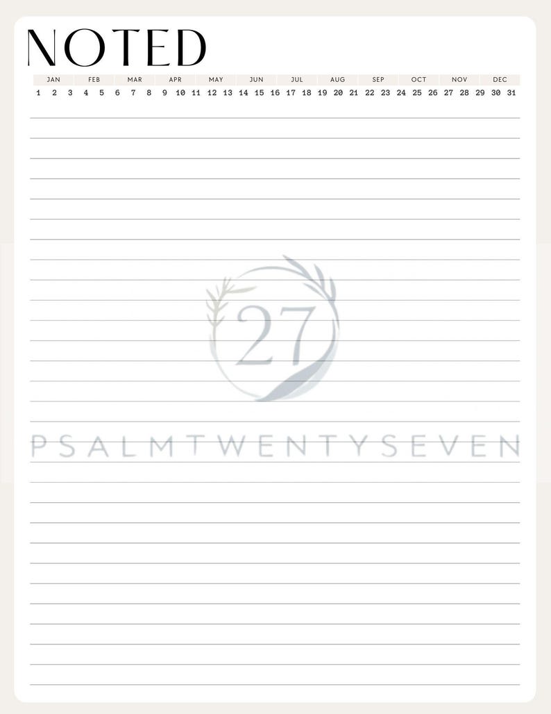 Note Sheets digital General Note Sheets for Daily Use, Note Taking ...