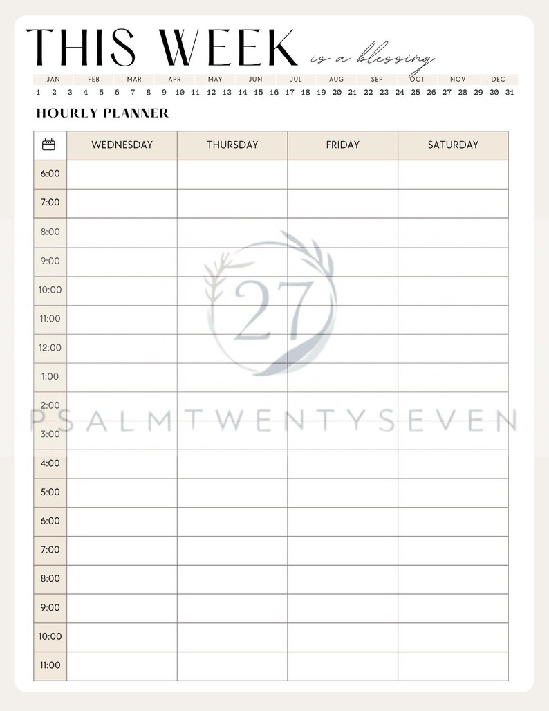 Christian Planner Bundle (digital) - Daily, Weekly, Monthly Planning ...