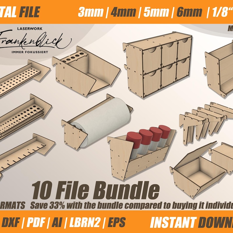 French Cleat Box Digital - Etsy