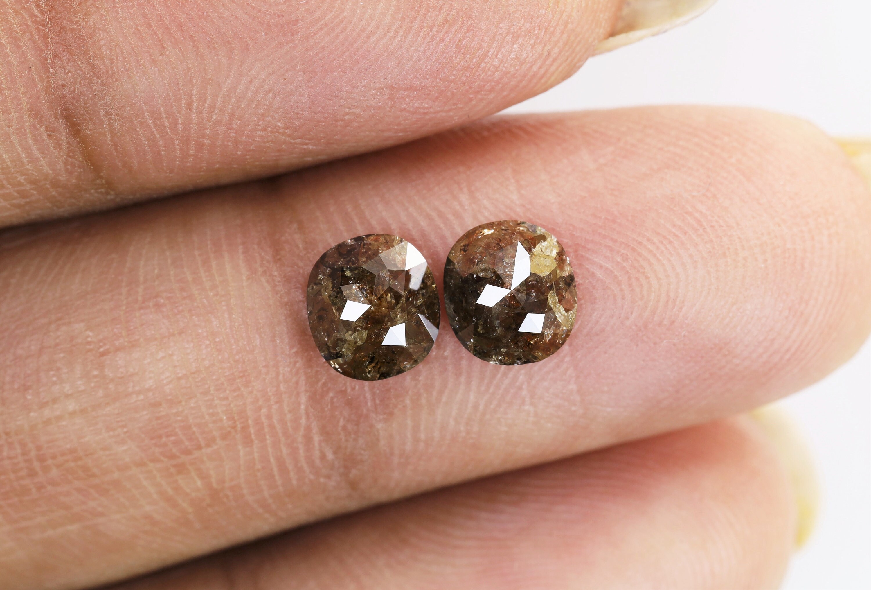 1.65 CT 6.4 X 5.8 X 2.7 MM Natural Loose Oval Shape Brown - Etsy