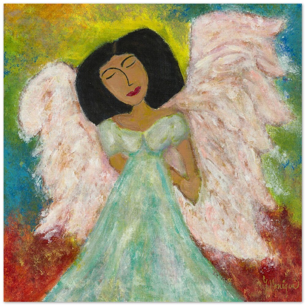 Angel of Compassion Wall Art Guardian Angel Museum Quality Poster Print ...
