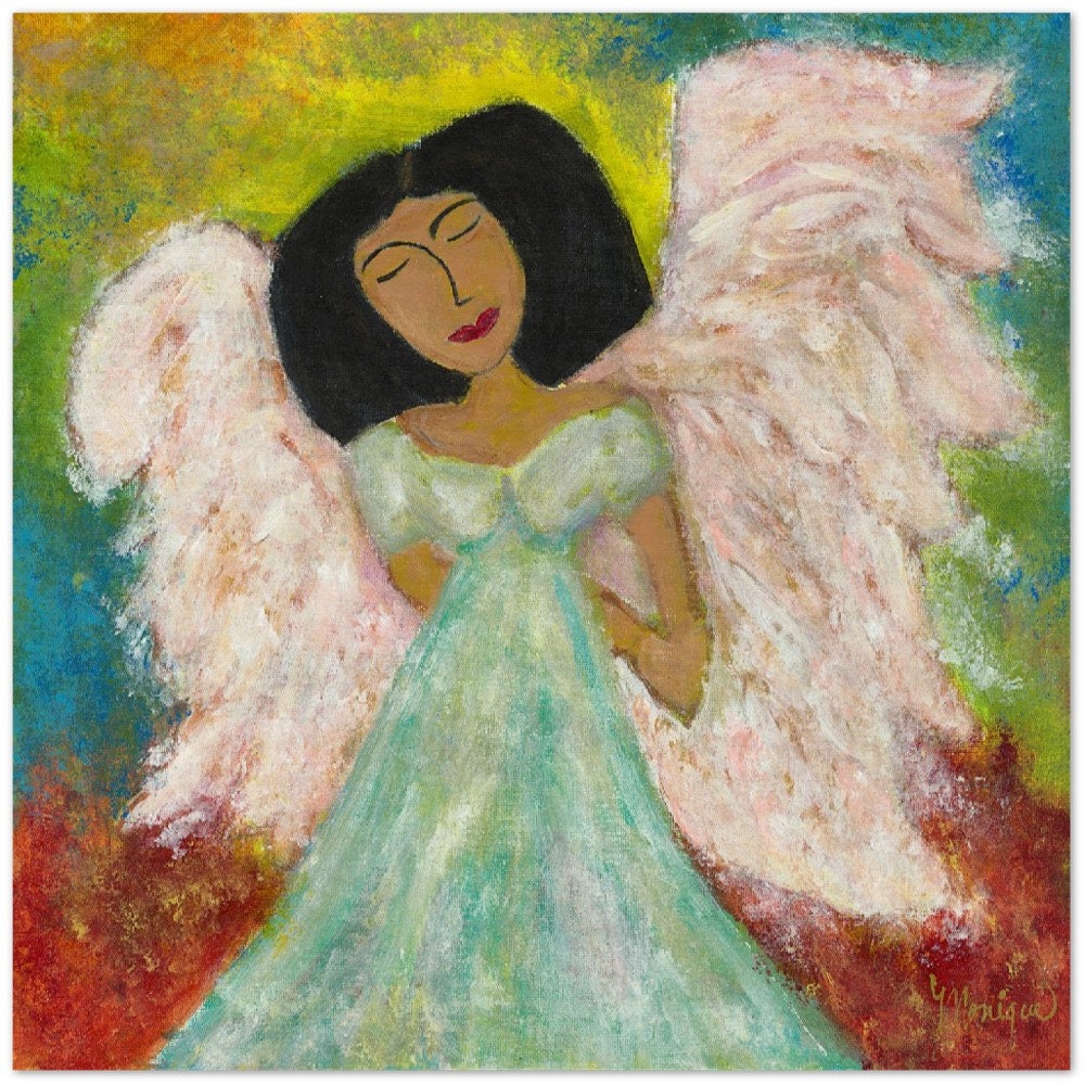 Angel of Compassion Wall Art Guardian Angel Museum Quality Poster Print ...