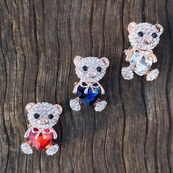 Bear Brooch - Etsy UK