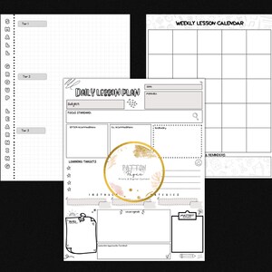 Lesson Plan Pack Back to School Teacher Planning - Etsy