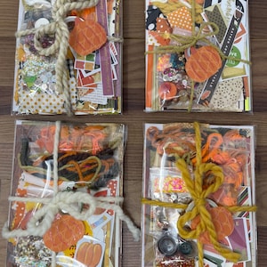Fall & Halloween Craft Bag, Pen Pal Kit, Kids/adults Activity Set ...