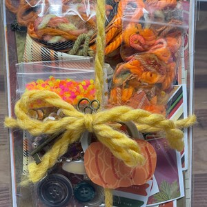 Fall & Halloween Craft Bag, Pen Pal Kit, Kids/adults Activity Set ...