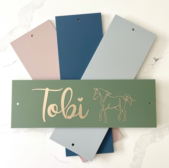 Stable Name Plate / Name Plaque - Etsy UK