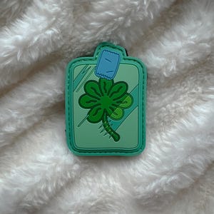 Futurama Lucky Seven Leaf Clover PVC Morale Patch - Etsy