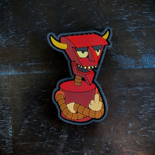 Devil Pin - Etsy