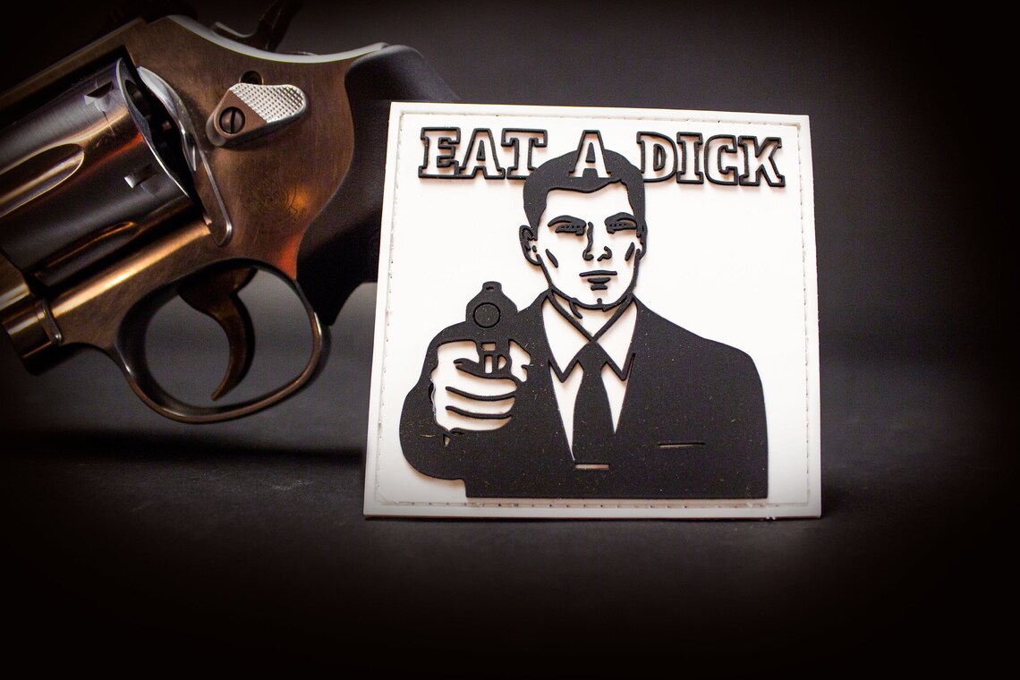 Archer Eat a Dick PVC Morale Patch - Etsy