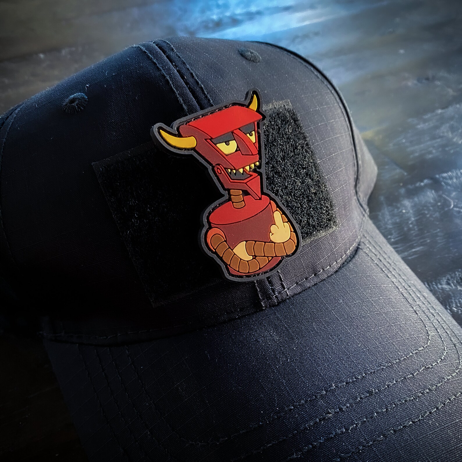 Robot Devil Beelzebot Futurama PVC Morale Patch - Etsy