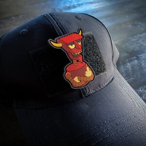 Robot Devil - Beelzebot - Futurama - PVC Morale Patch - Etsy