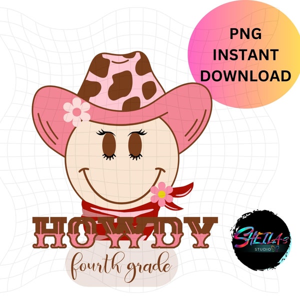 4th Grade Girl Png Sublimation - Etsy