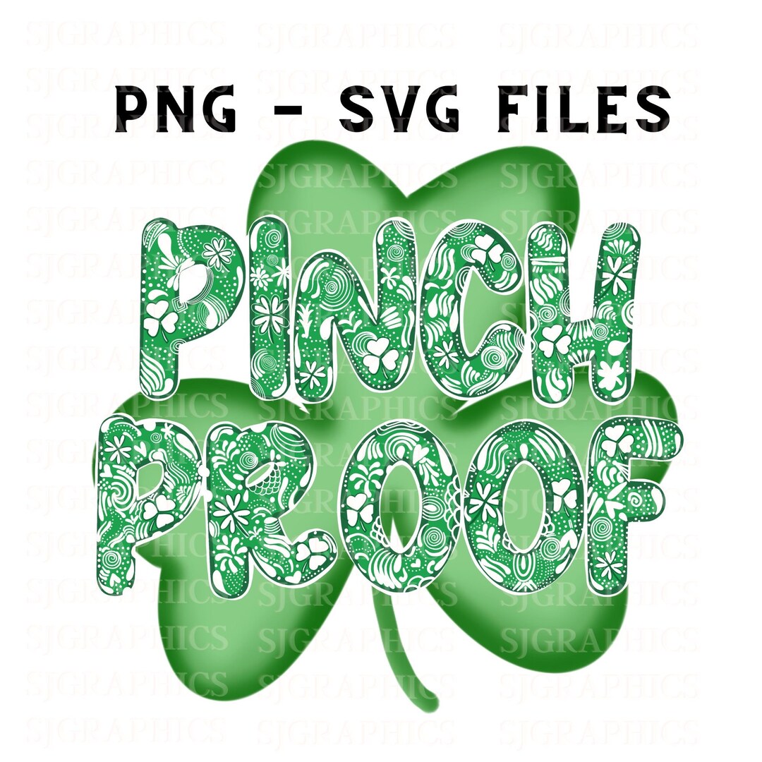 Pinch Proof St. Patricks Day PNG Download Printable Design - Etsy