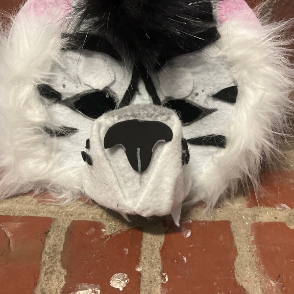 Tiger Therian Mask - Etsy