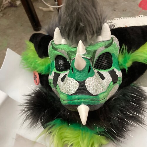 Custom Dino Mask - Etsy