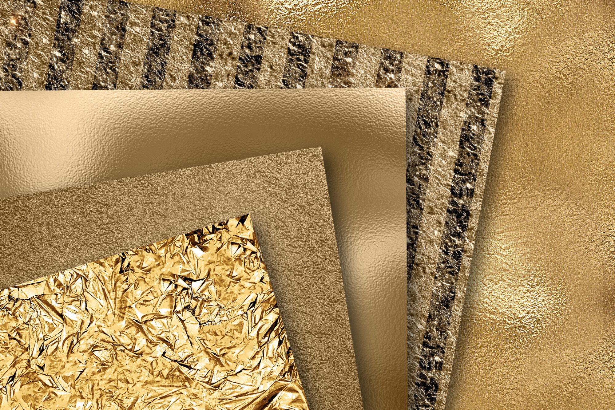 Luxury Gold Digital Paper, Gold Textures, Gold Glitter Backgrounds ...