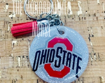 Resin Ohio Keychain - Etsy