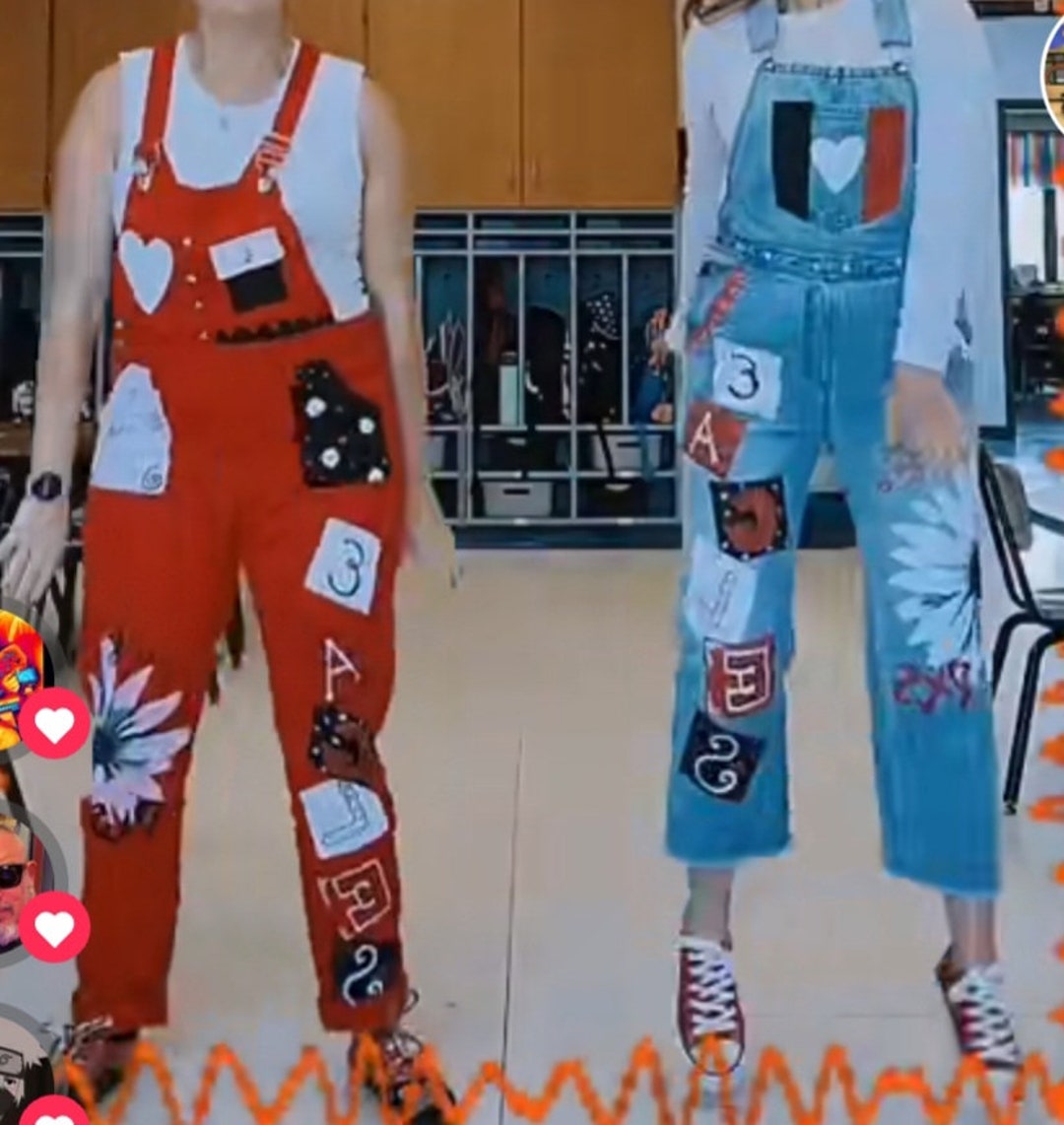 Customized Jacket or Overalls hand Painted - Etsy